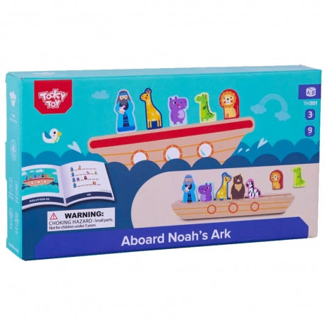 Lauamäng puidust - Noa laev – IQKids24